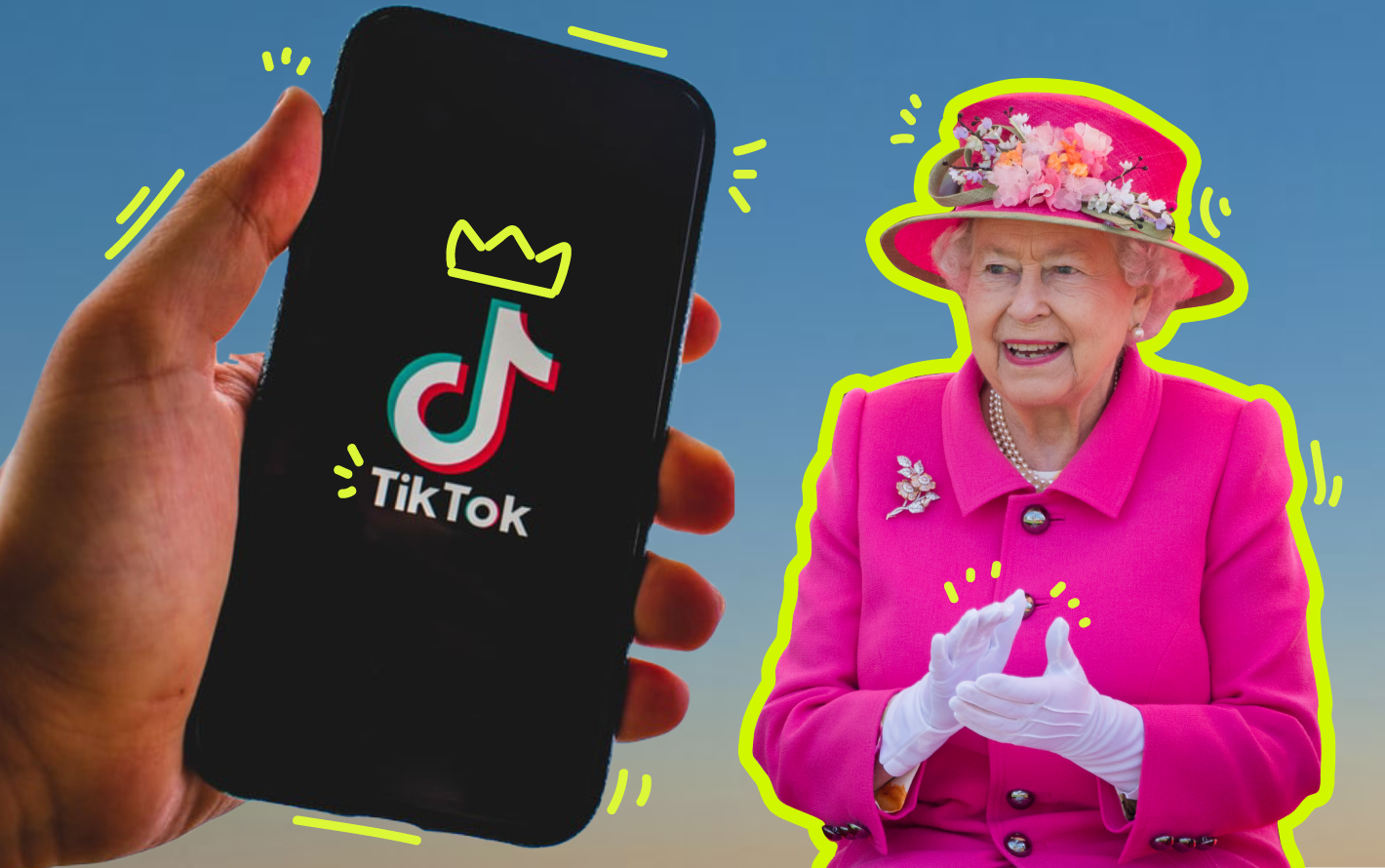 Tik Tok conquista a la Reina Isabel ll: ¡Abre su propia cuenta!