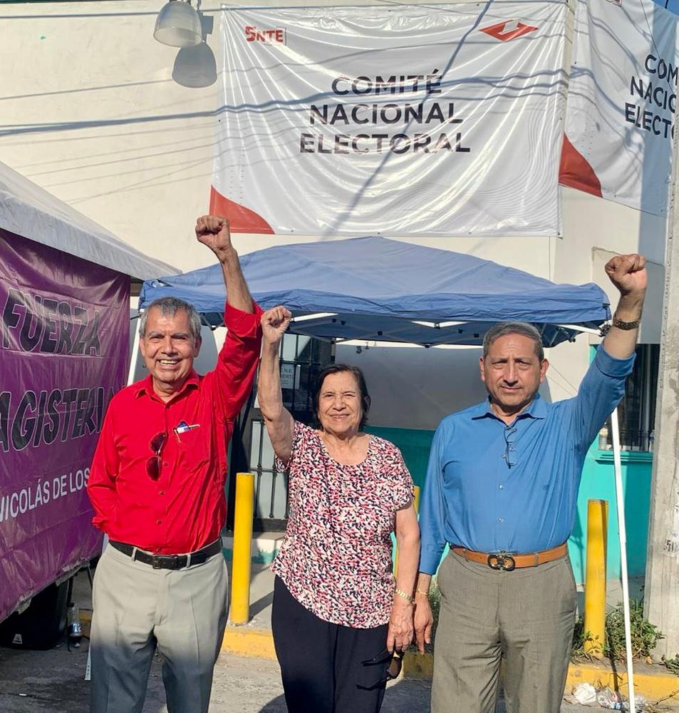 Construyen alianza 5 planillas contra candidato oficial de maestros Se