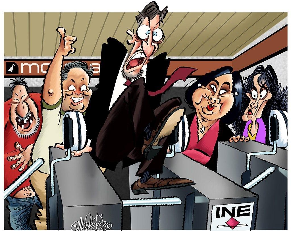 Manotazo en la mesa por López Obrador