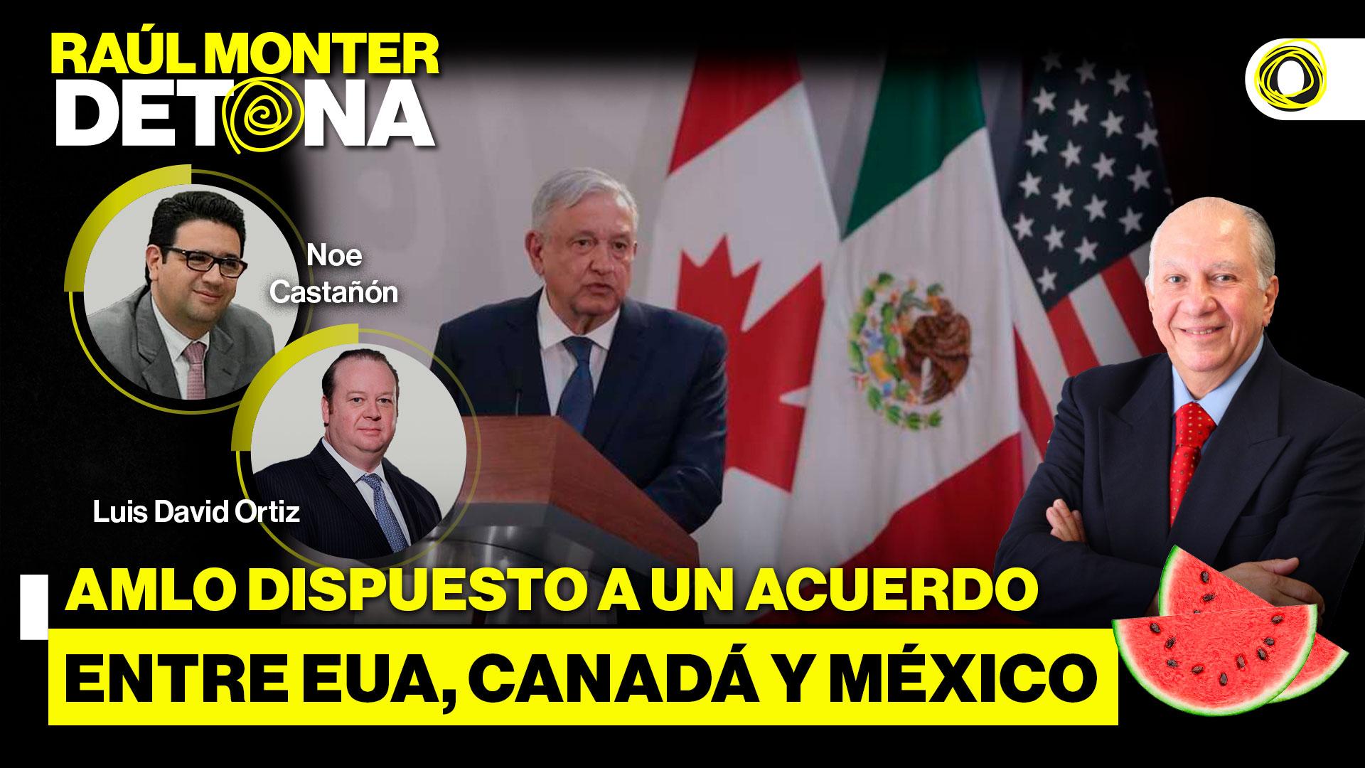 AMLO dispuesto a un acuerdo: caso T-MEC