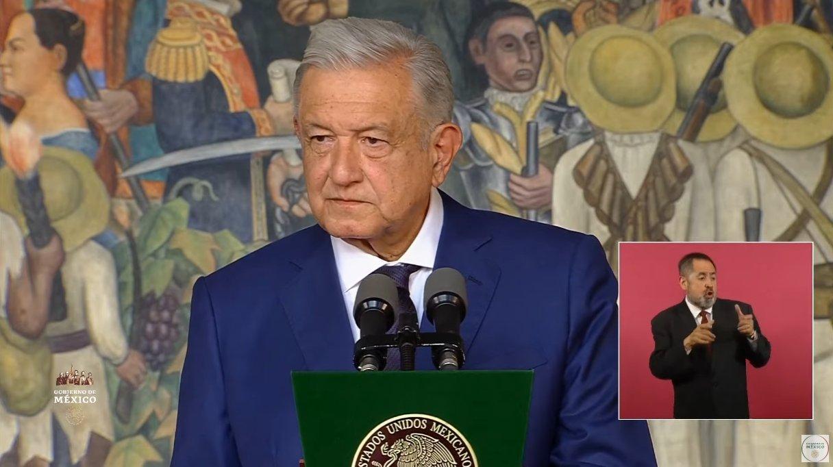 El propósito no es militarizar, sino cuidar: AMLO