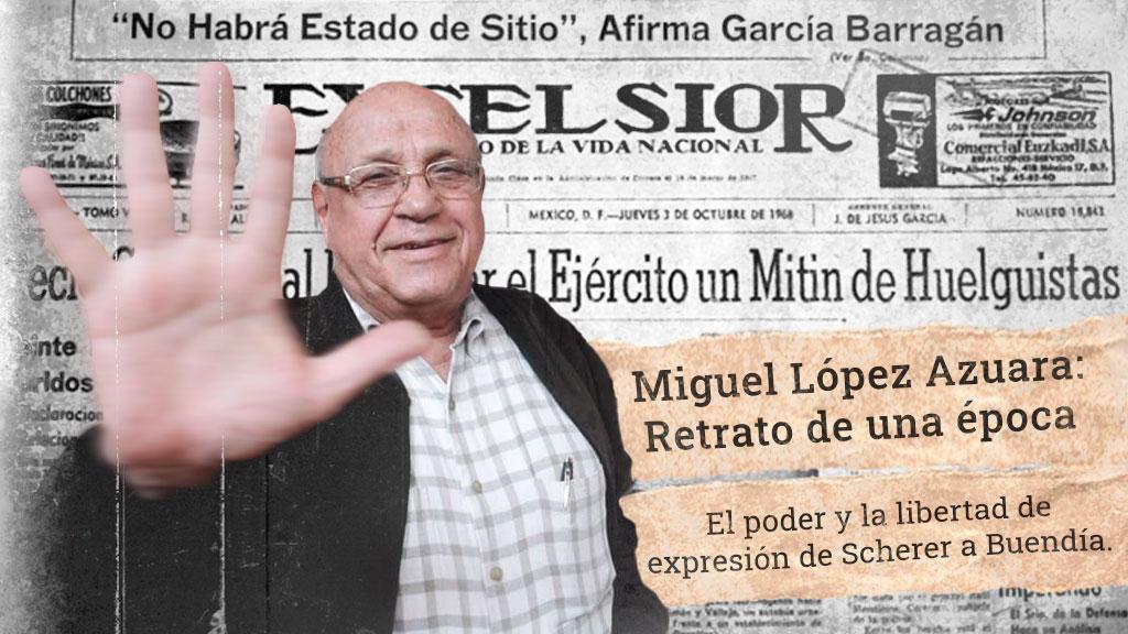 Muchas gracias, Miguel López Azuara