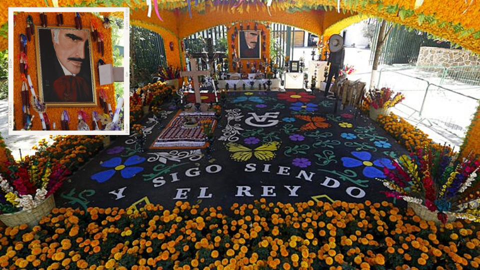 Y sigue siendo el rey: Chente tiene su primer Altar de Muertos