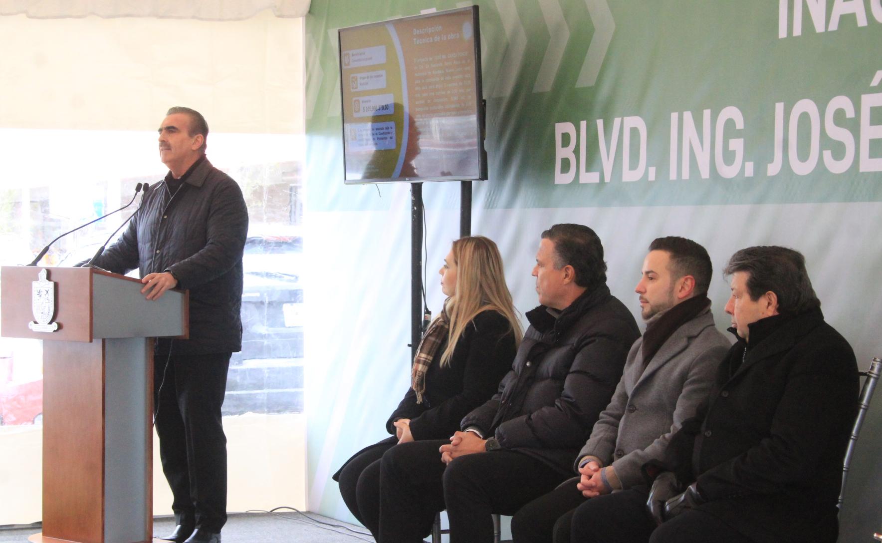 Inaugura gobierno de Apodaca bulevar Ing. José María Garza Ponce