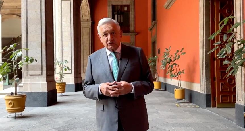 Estamos bien y de buenas: AMLO