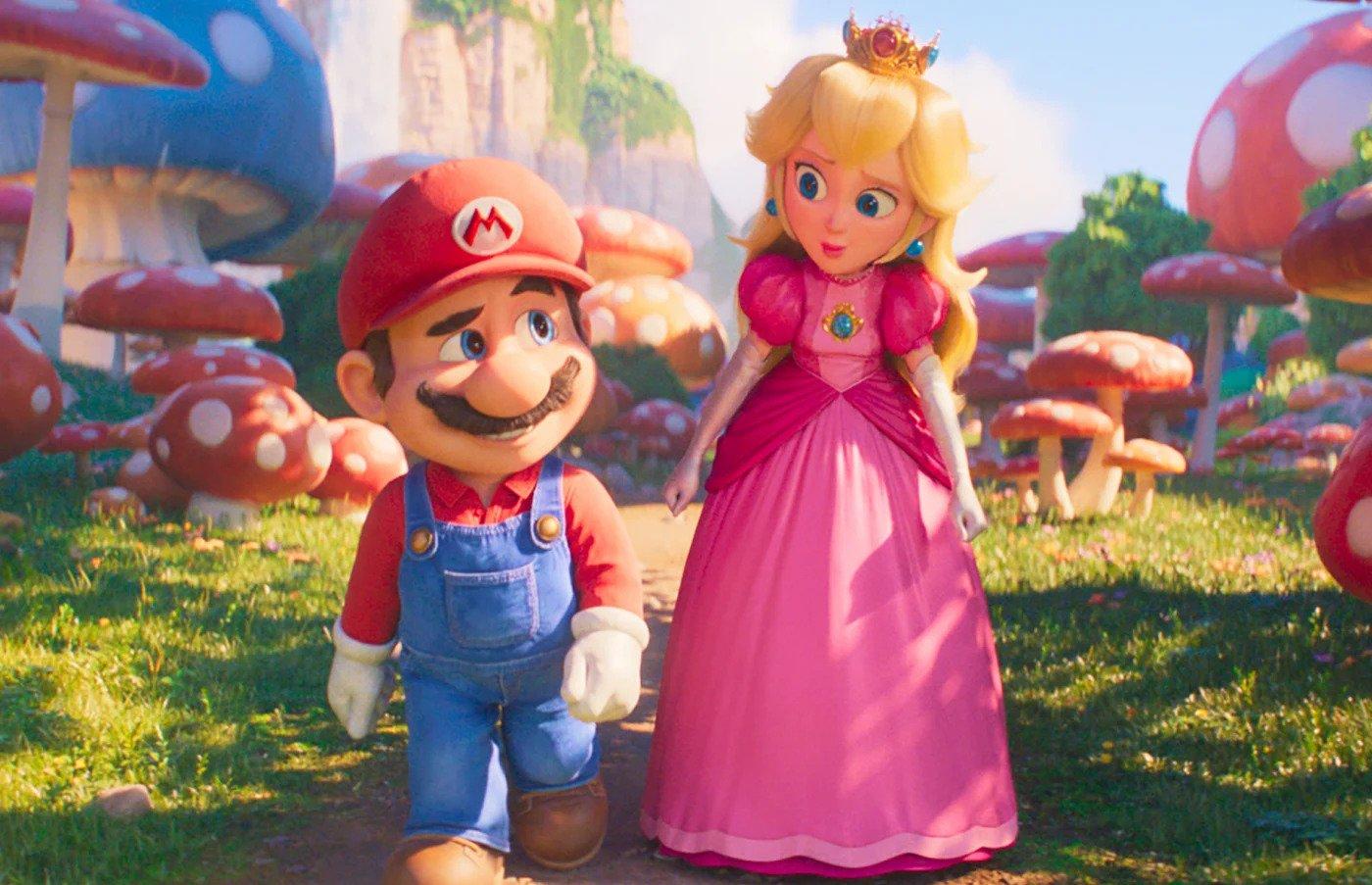 Super Mario Bros: La Película. Tres estrellas.