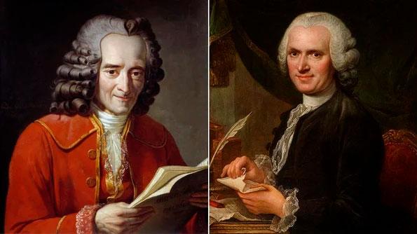 Montesquieu y Rousseau sobre la reforma judicial