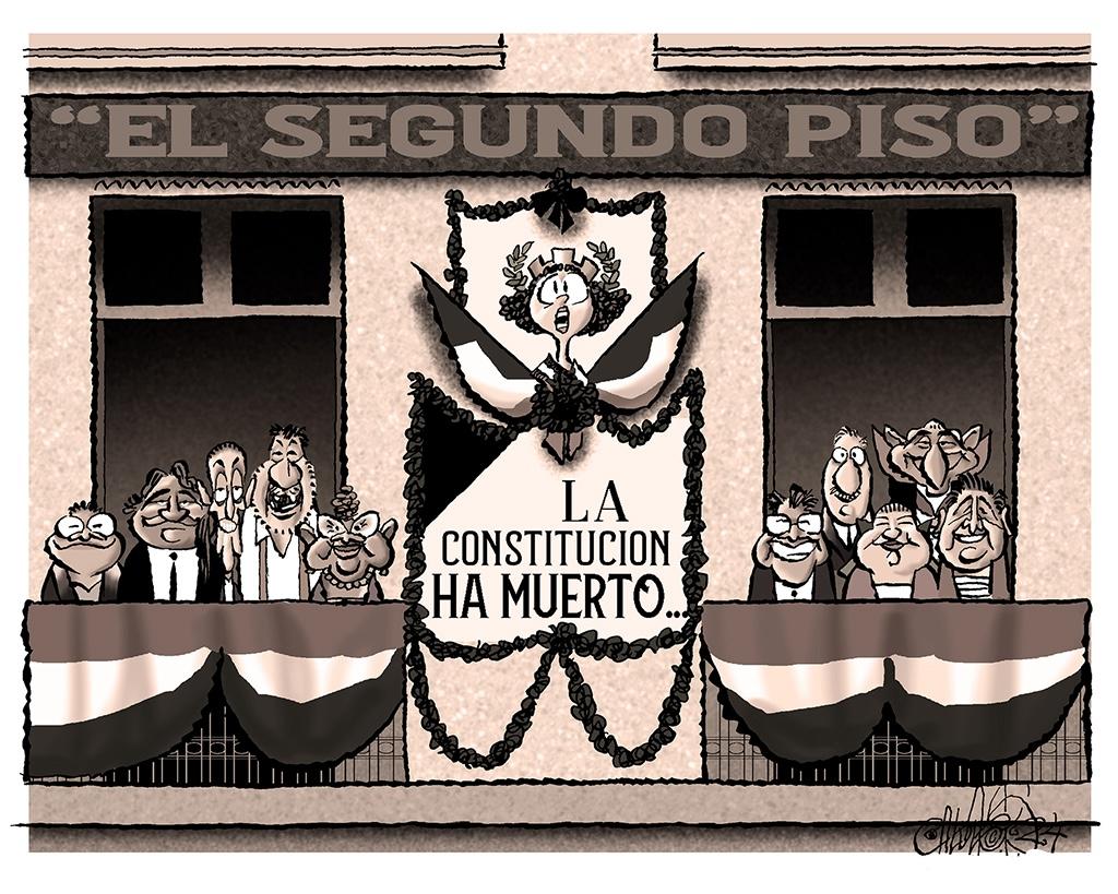 Poder absoluto corrompe absolutamente. Se equilibra con pesos y contrapesos