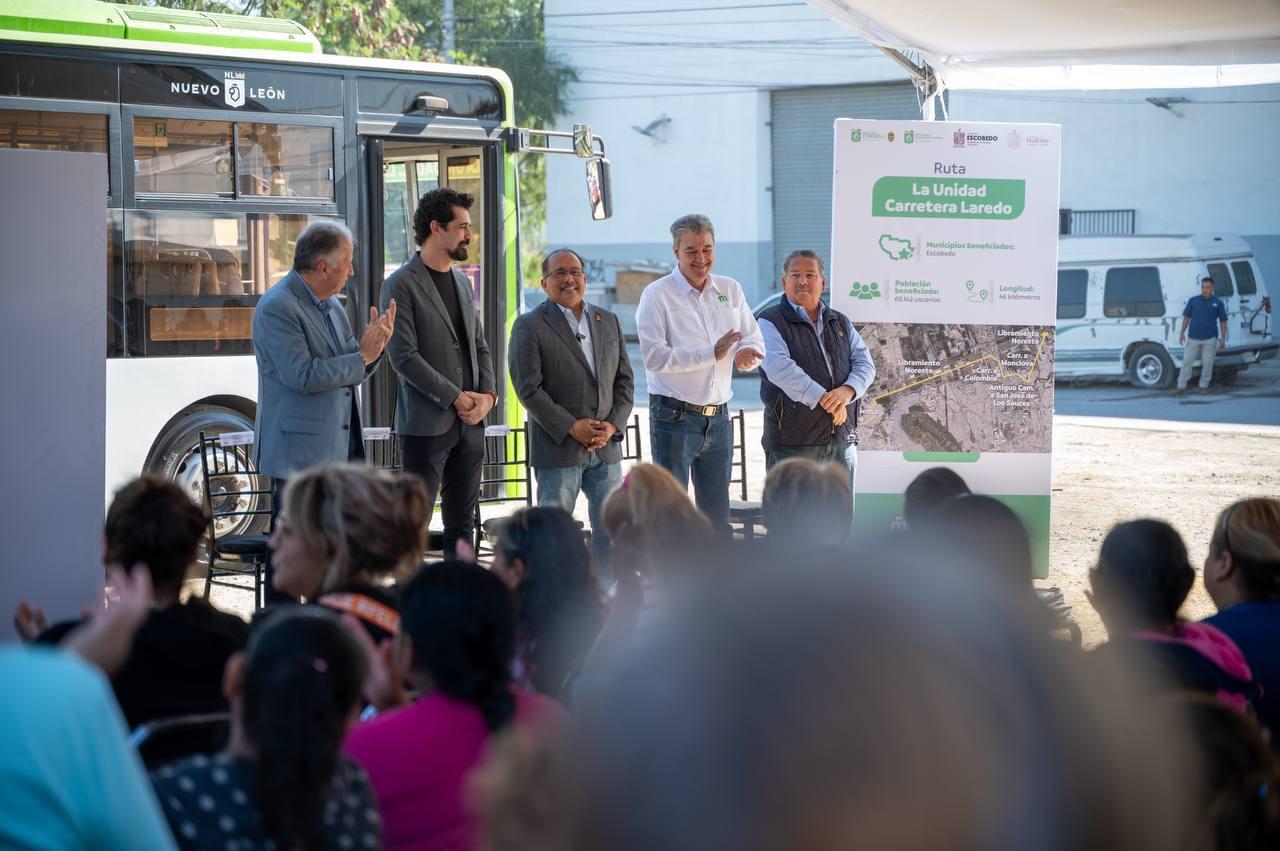 Pone en marcha Escobedo primera ruta intramunicipal “La unidad ...